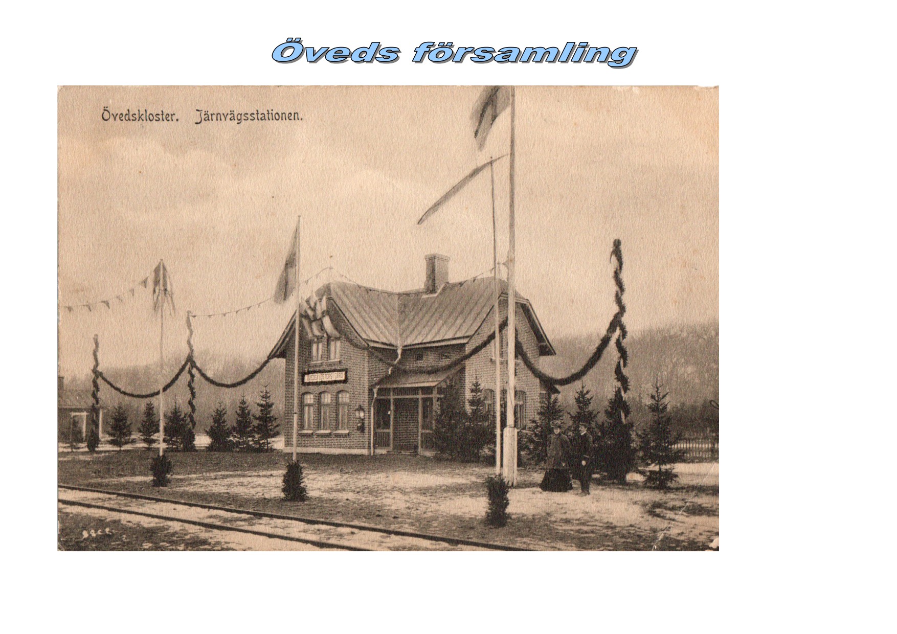 stationen övedklosters gård 1906 1908 som låg i öved på harlösa sjöbo banan